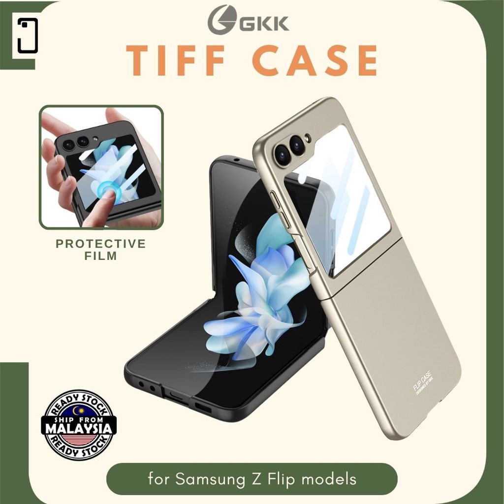 GKK TIFF Phone Case for Samsung Galaxy Z Flip 7 FE 7 6 5 4 3 Shockproof ...