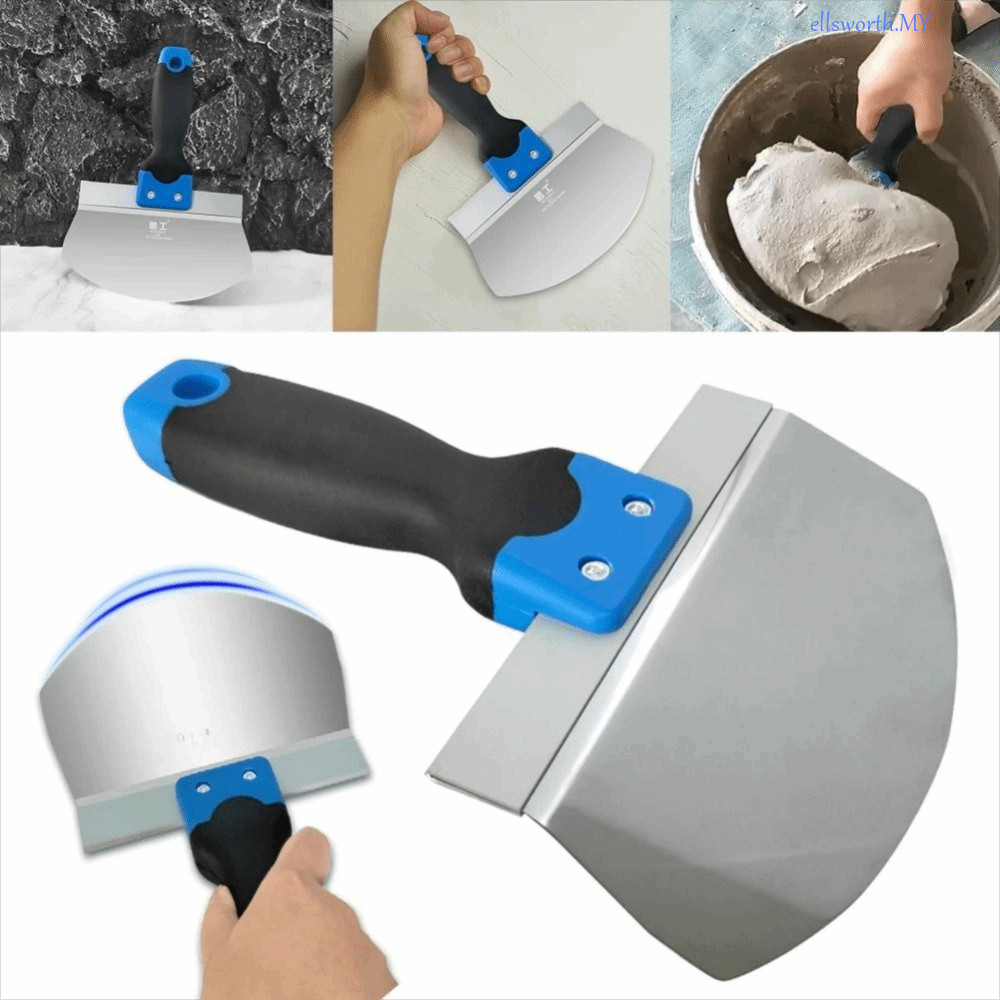 ELLSWORTH Wall Paint Shovel Putty, Hand Tool Smooth Surface Stainless ...
