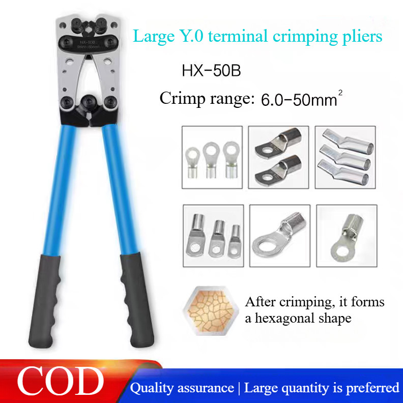 Heavy duty wire terminal block, HX-50B cable crimping terminal block ...