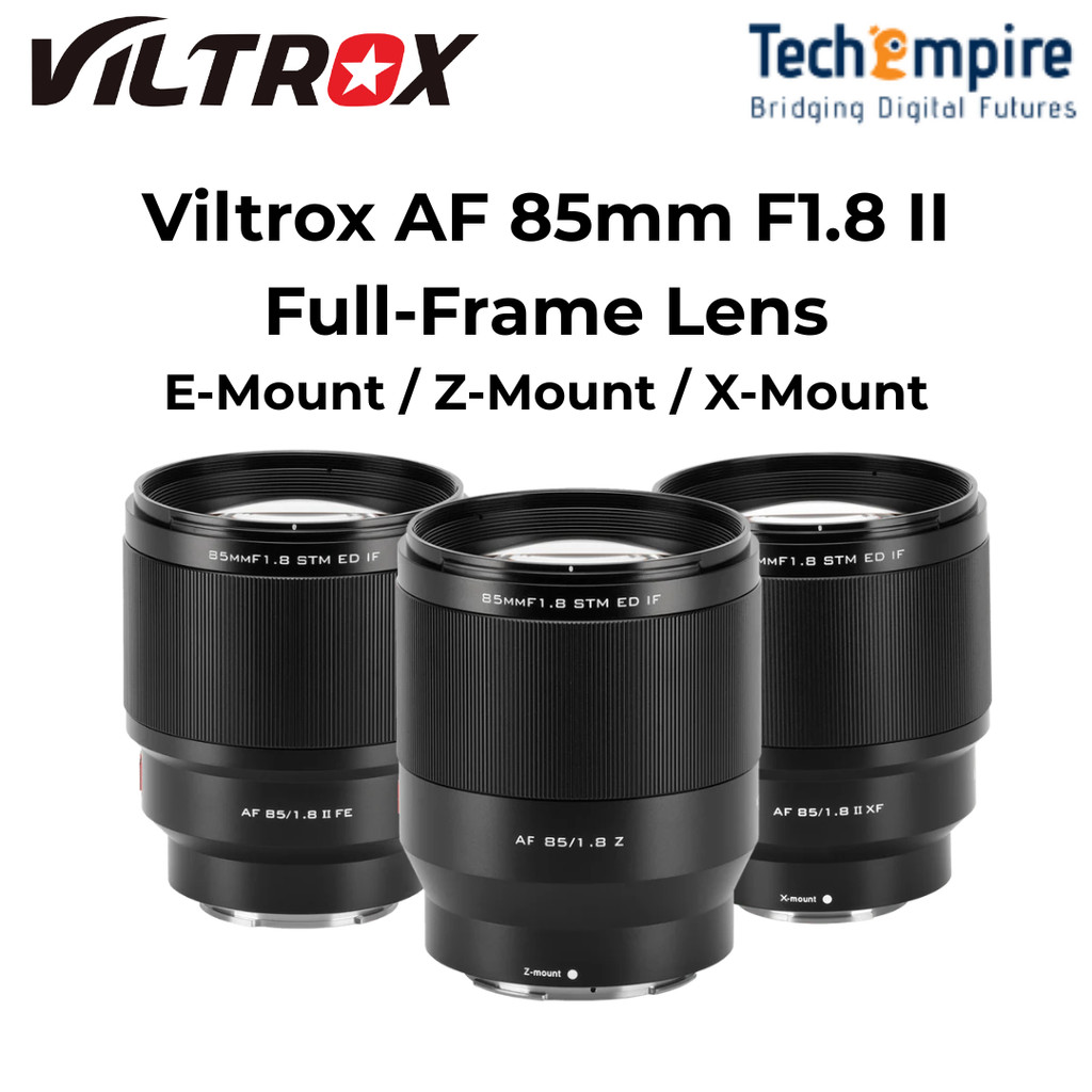 Viltrox 85mm F1.8 Mark II Full-Frame Lens Prime Lens Autofocus for Sony ...