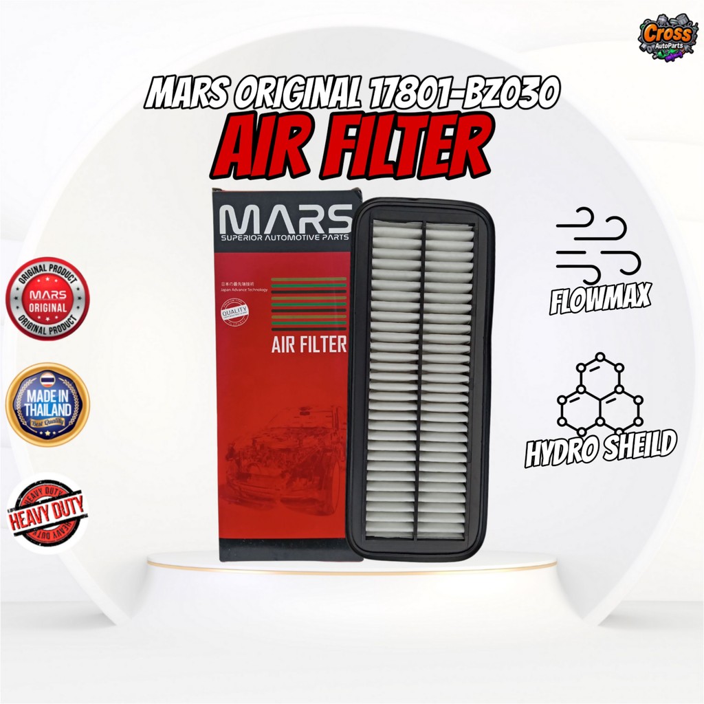 🔥MARS🔥 PERFORMANCE - ENGINE AIR FILTER PERODUA MYVI 2005-2017 / PERODUA ...