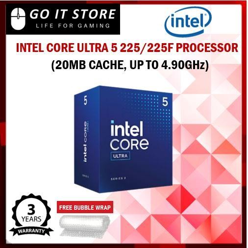 Intel Core Ultra 5 225 / Ultra 5 225F Processor (20MB Cache, Up To 4.90 ...