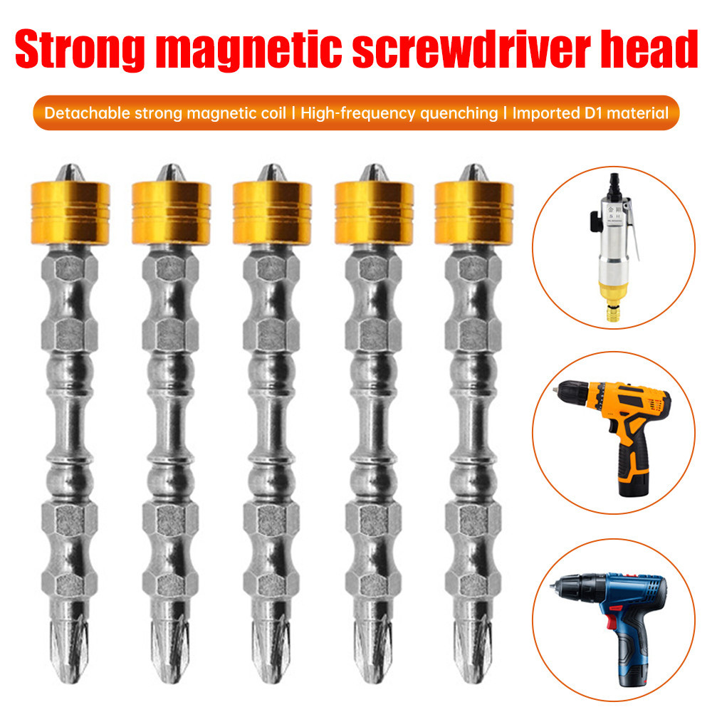 VOKTTA Strong Magnetic Screwdriver Bit Set 65mm Phillips Electronic ...