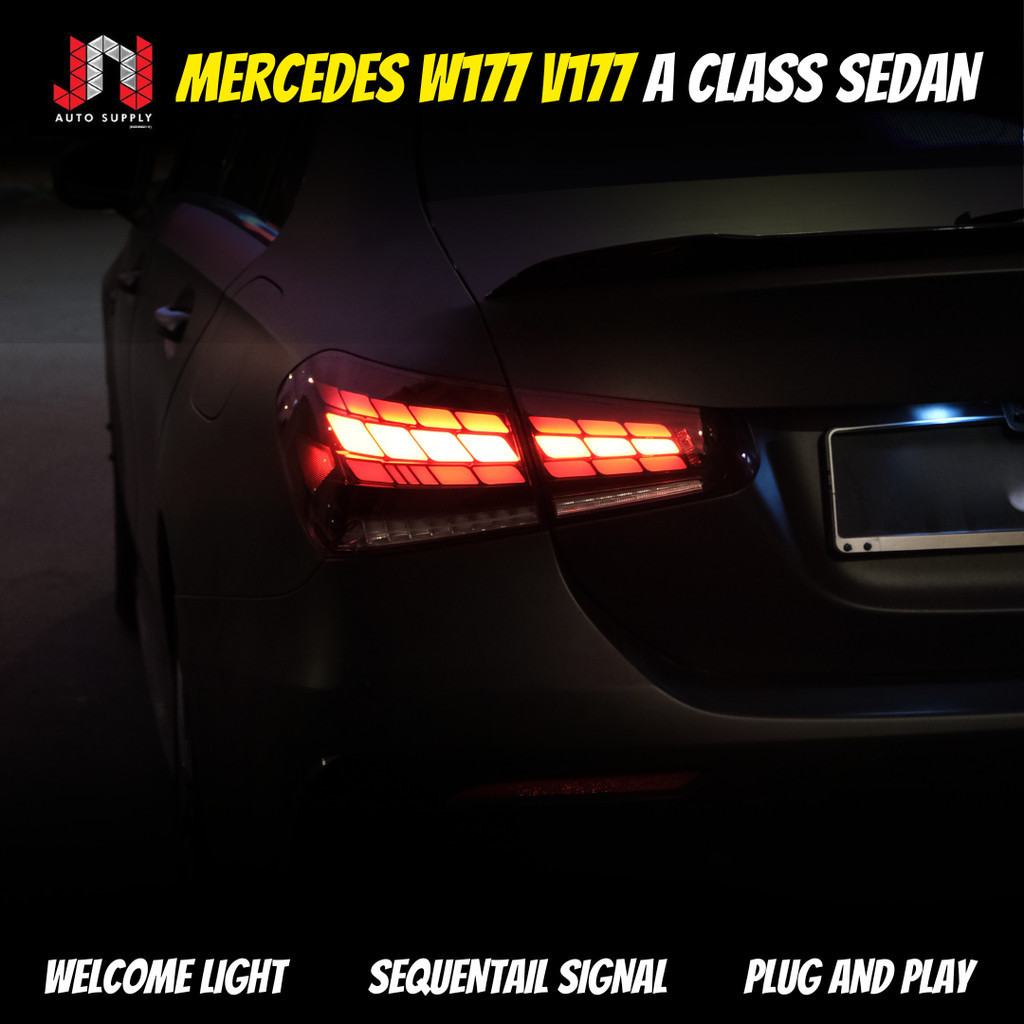 MERCEDES BENZ W177 V177 A CLASS SEDAN A180 A200 A250 TAIL LAMP | Shopee ...