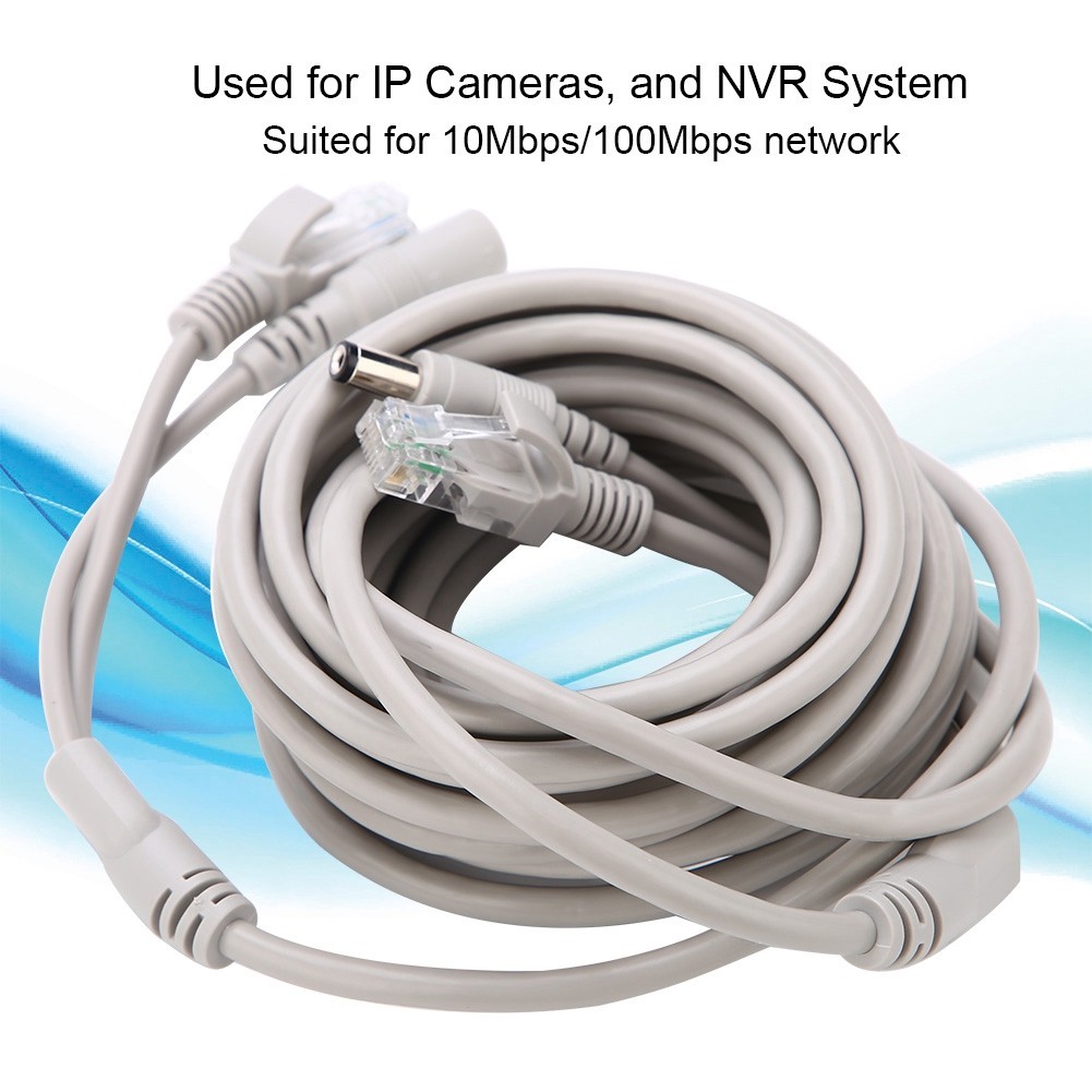 Sinhopsa 5M/10M/15M/20M CCTV Cable AHD Video Power for Security Camera ...
