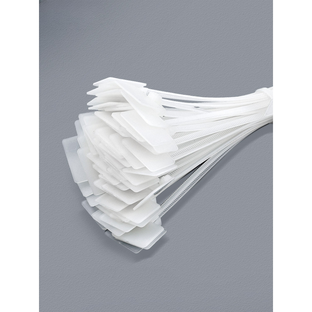 Waterproof Nylon Label Cable Ties Cable Network Cable Mark Sign Tag ...