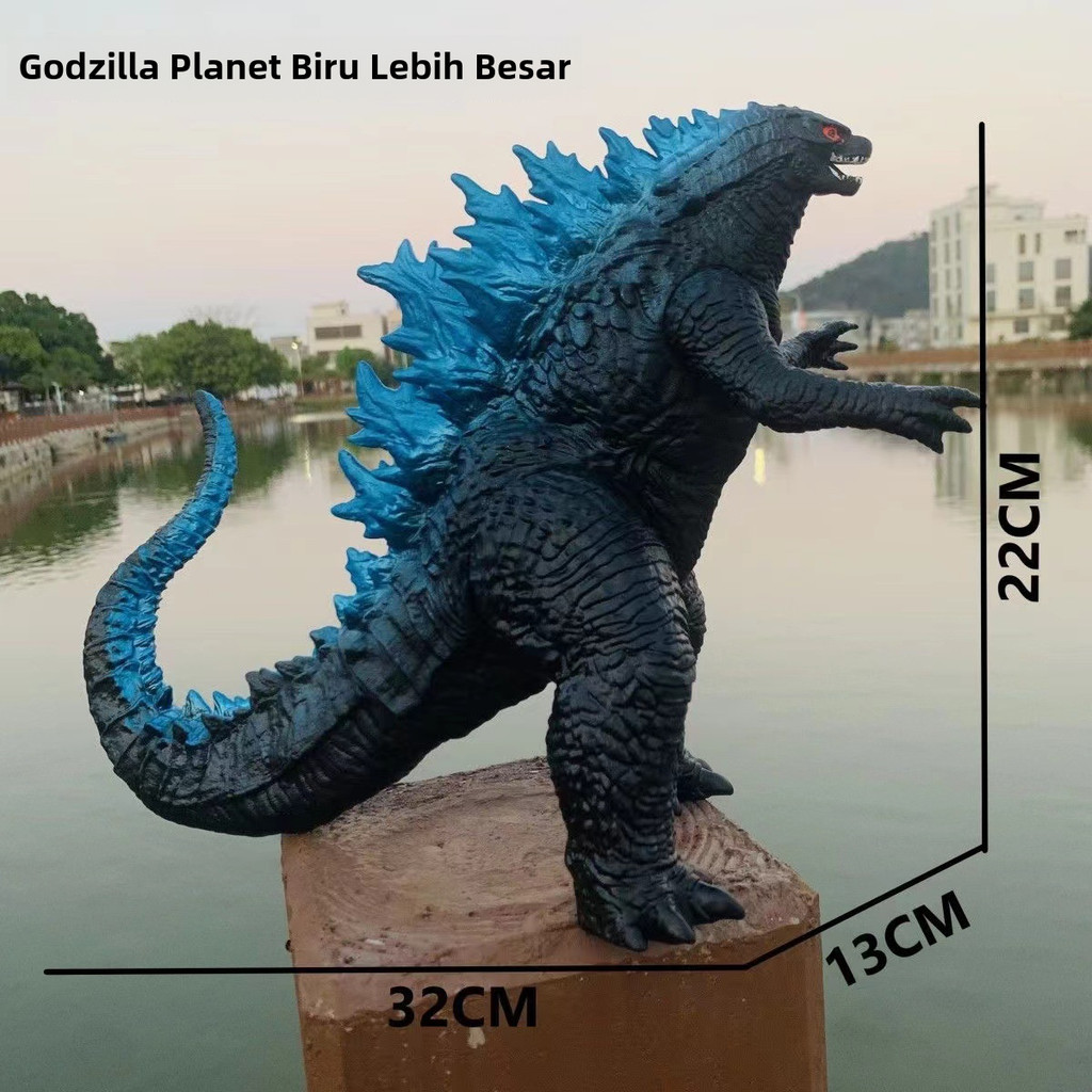 Large Godzilla Soft Rubber Toy, Plastic Monster Model Toy | Shopee Malaysia