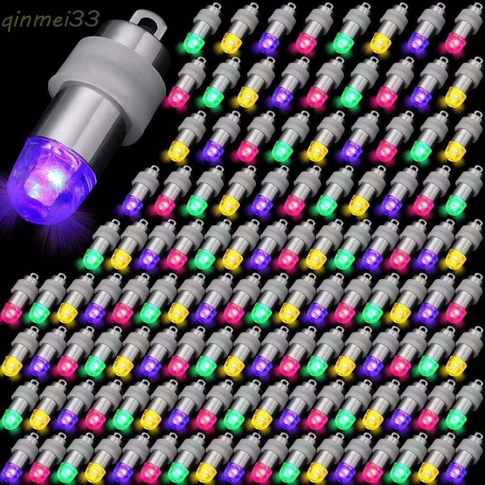 QINMEI 10pcs LED Balloon Light, Waterproof Replaceable Mini LED Lights ...