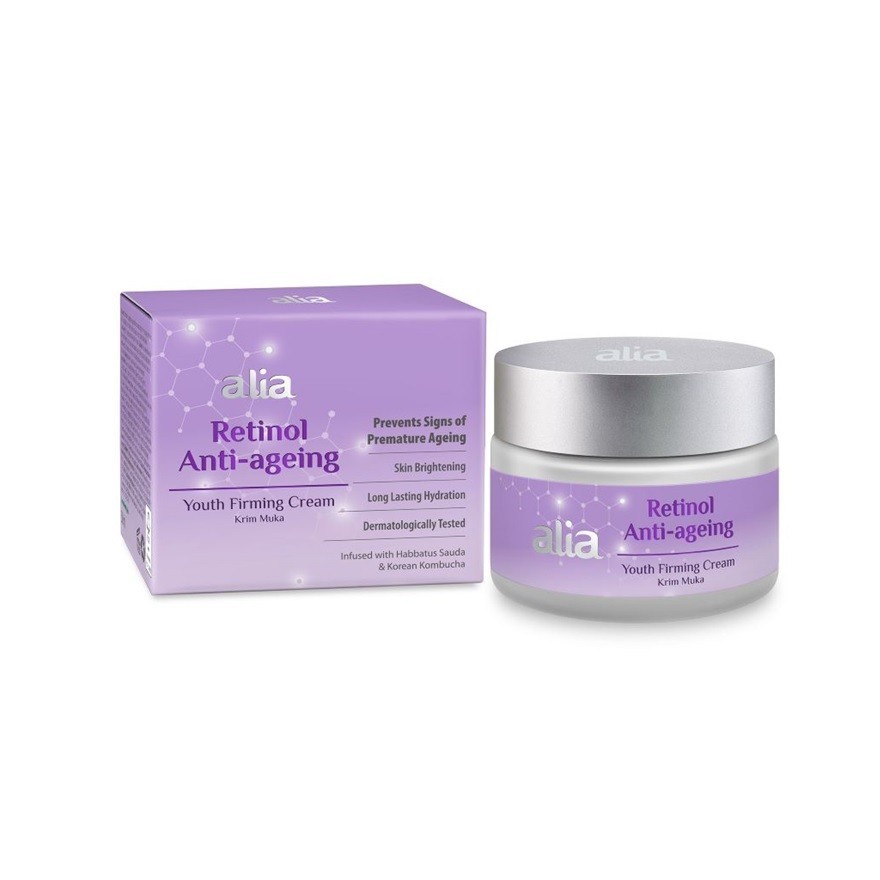 ALIA Retinol Anti-Ageing Youth Firming Cream 50ml | Shopee Malaysia
