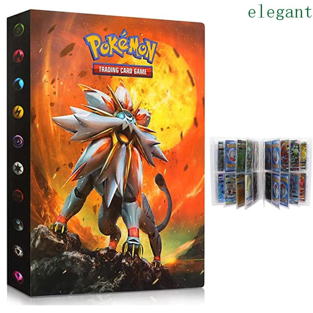 ELEGANT Pokemon Cards Album Anime Pokemons Toys Collection Folder Card ...
