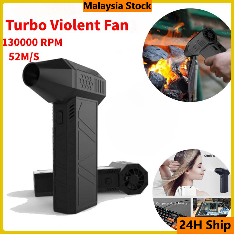 Turbo Violent Fan Handheld Brushless portable mini jet turbo fan ...