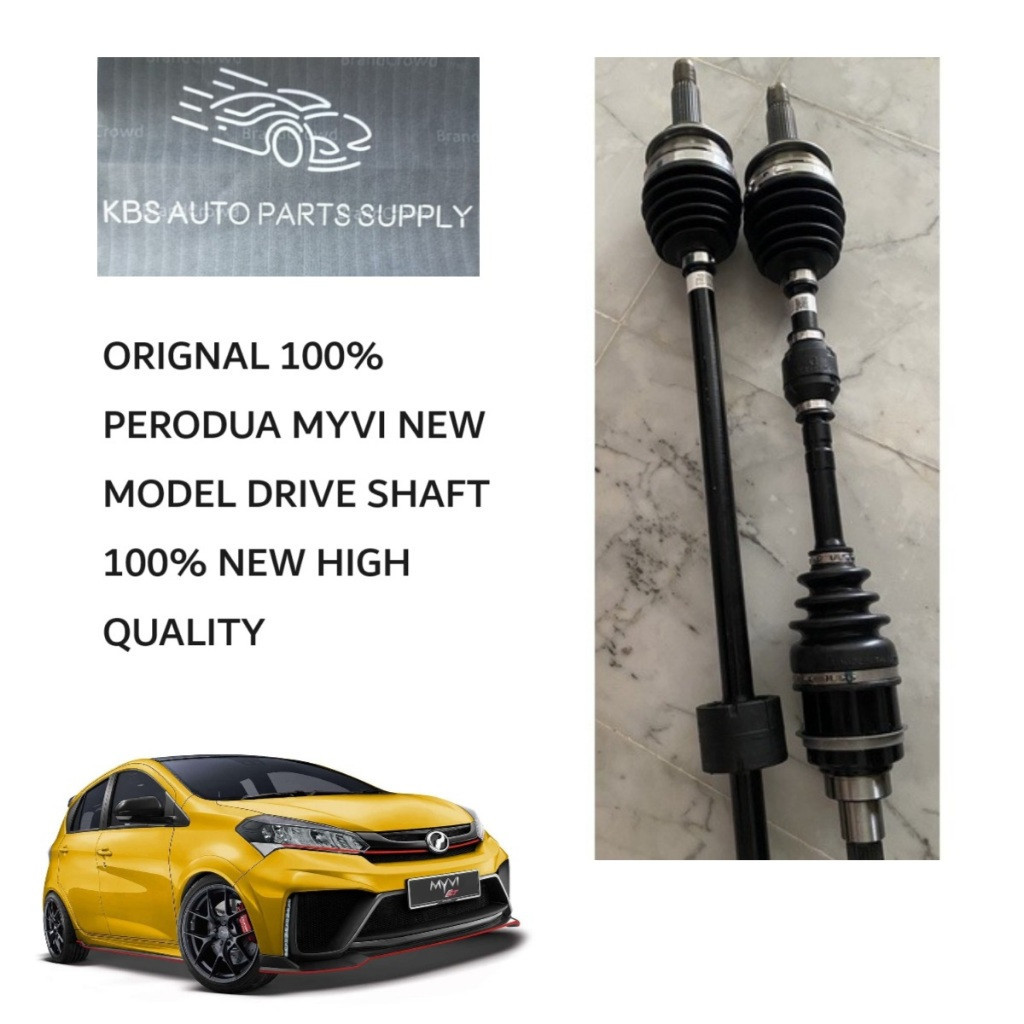 ORIGNAL 100% PERODUA MYVI NEW MODEL DRIVE SHAFT 100% NEW HIGH QUALITY ...