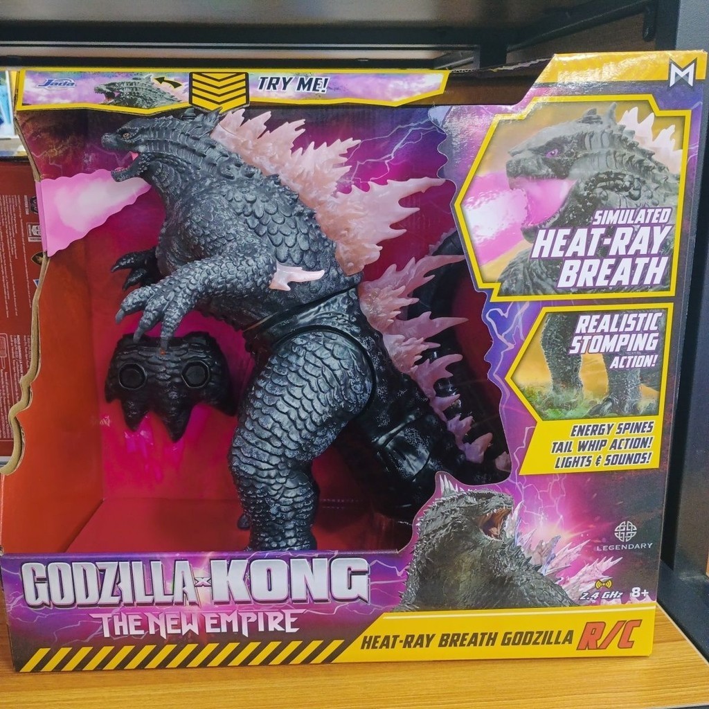 Movie 2 Remote Control War King Kong Godzilla Monster Spray Model ...