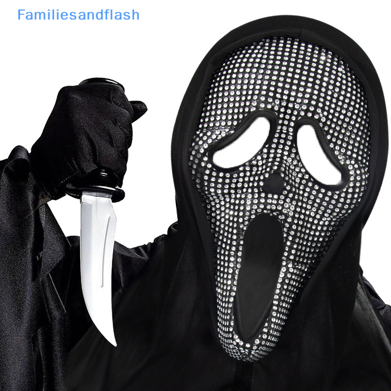 Familiesandflash> Halloween Mask Ghost Scary Mask Horror Full Head ...