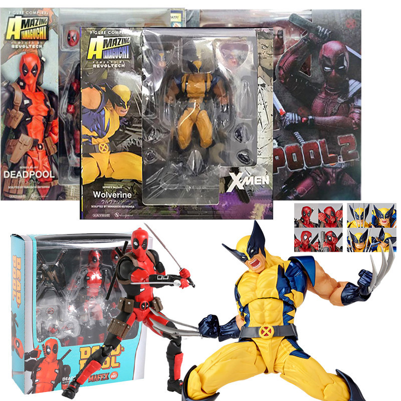 Marvel Model Deadpool & Wolverine Action Figure SHF Deadpool Mafex 082 ... Marvel Model Deadpool & Wolverine Action Figure SHF Deadpool Mafex 082 ...