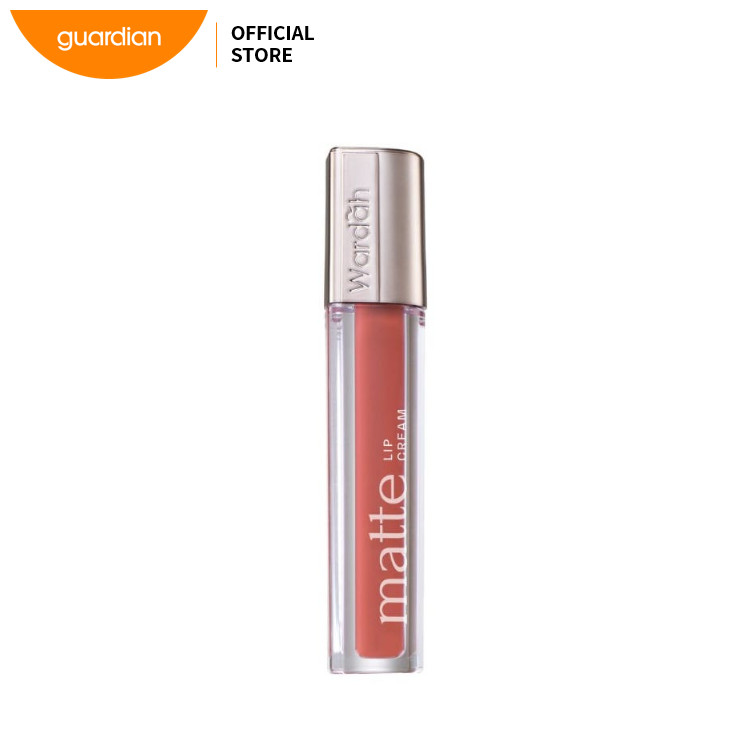 Wardah Exclusive Matte Lip Cream 20 Peach Of Mind 4 G | Shopee Malaysia