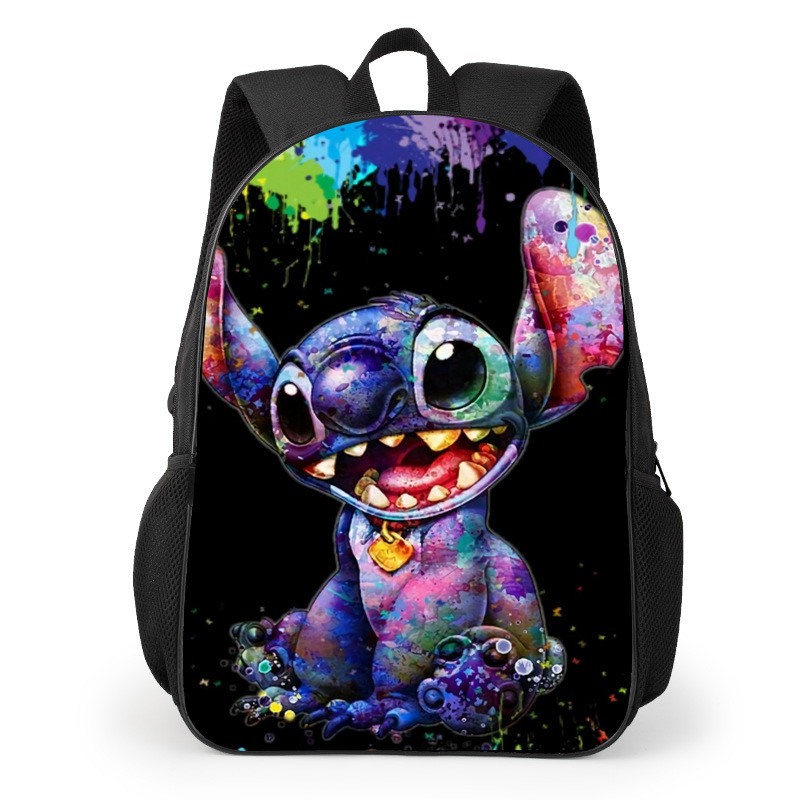 Stitch Stitch Student Cartoon School Bag, Stitch Preschool Children ...