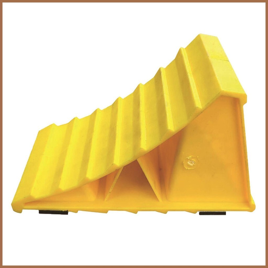 Tire Stopper Tire Support Chock Sturdy Tire Slip Stopper Portable Tire ...