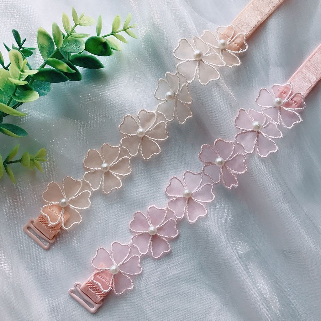 Transparent Transparent Invisible Four-Leaf Clover Shoulder Strap Underwear Boyfriend Beautiful ...