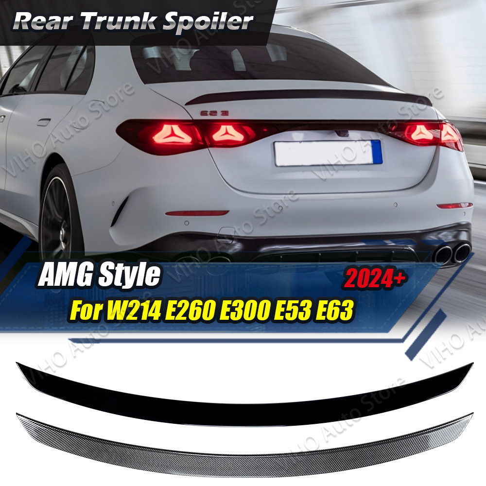For Mercedes W214 E Class E260 E300 E350e E400e E53 E63 2024 2025 AMG Car Rear Trunk Spoiler ...