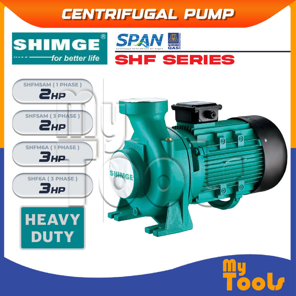 Mytools SHIMGE SHF(m) Series Centrifugal Water Pump | 2" & 3" | Surface ...
