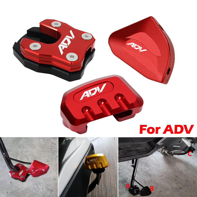 REALZION For Honda Adv 160 150 Adv160 Adv150 Motorcycle Kickstand Side ...