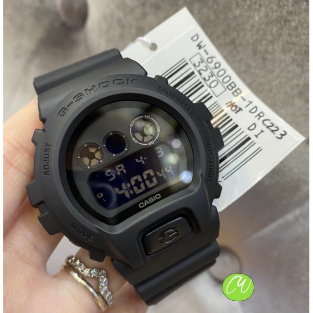 CASIO G-SHOCK DIGITAL MATTE BLACK MODEL DW-6900BB-1 / DW6900BB-1 / DW-6900 / DW-6900BB | Shopee ...