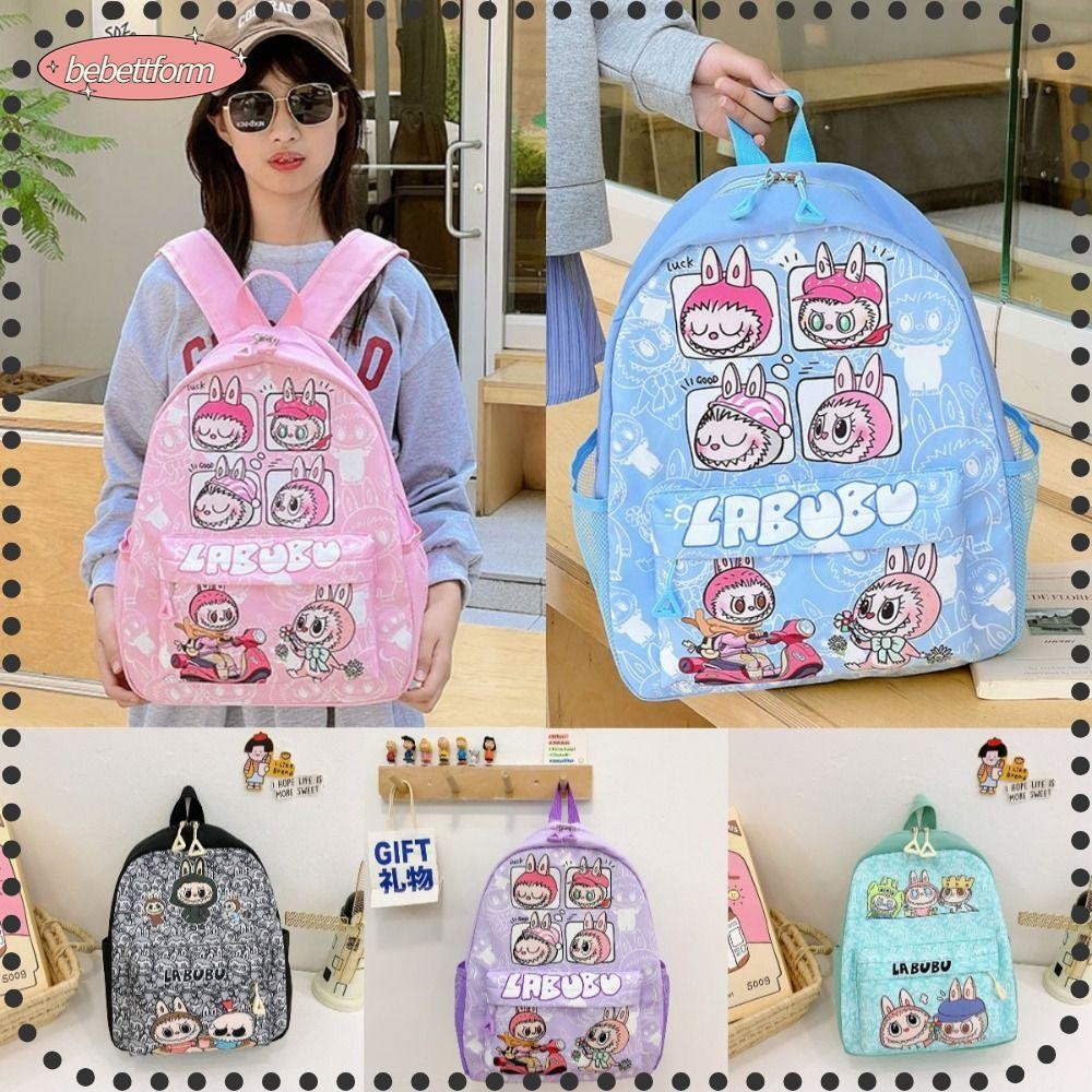 LIKE School Bags, POP MART Large Capacity Labubu Backpack, Cute Cartoon ...