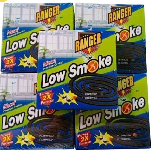 Combo of 5 Boxes of Ranger Low-Smoke Mosquito Repellent Incense Sticks ...