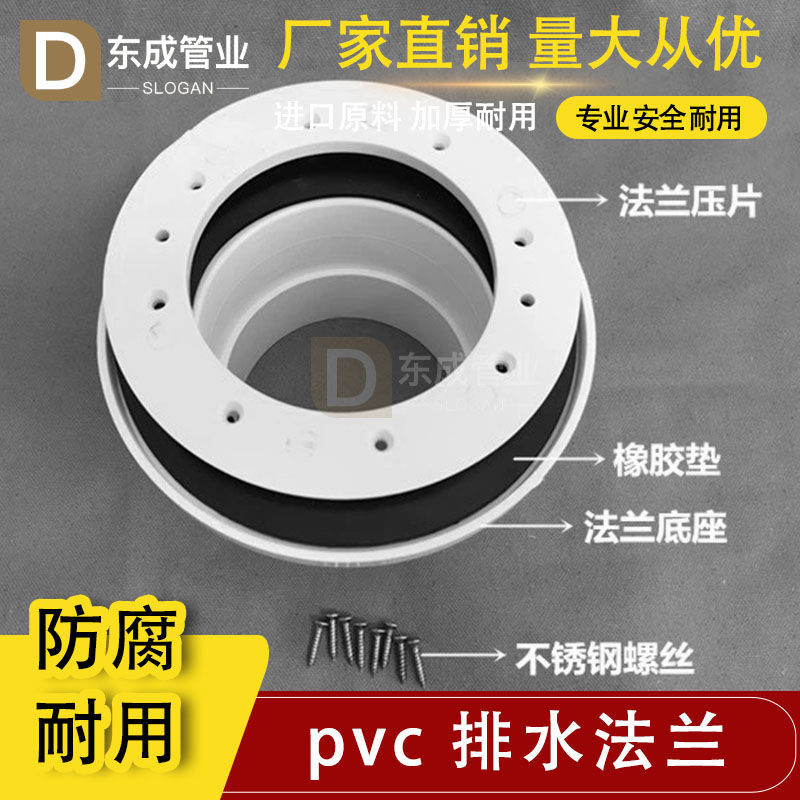 Pvc Drainage Flange Canvas Pool Drainage Outlet Culture Shrimp ...