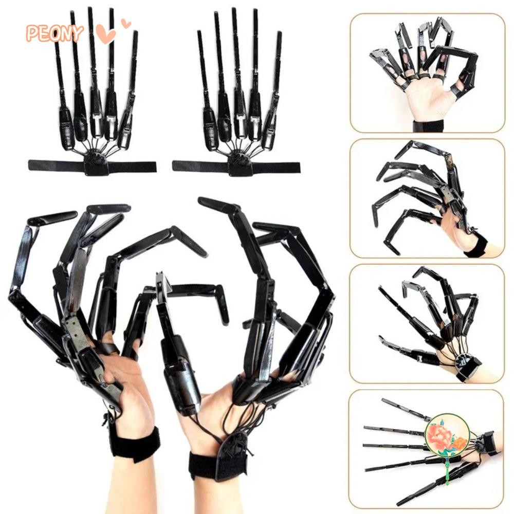 PEONY-HOME Halloween Articulated Finger, Cosplay Gear Hand Model Ghost ...