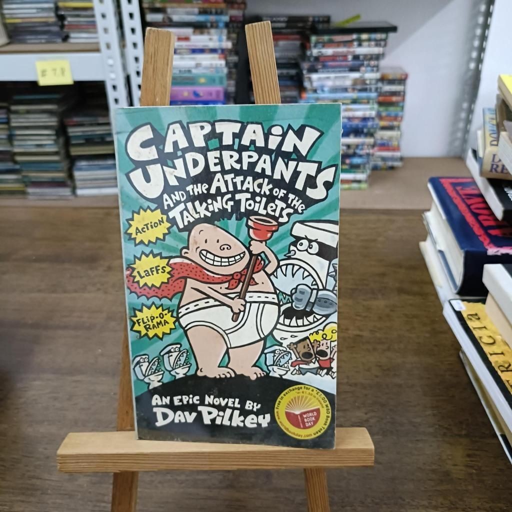 Captain Underpants and the Attack of the Talking Toilets Dav Pilkey ...