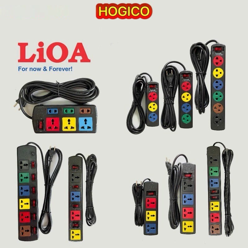 Power socket, Lioa anti-shock socket, Lioa extension socket [3M- 5M] | Shopee Malaysia