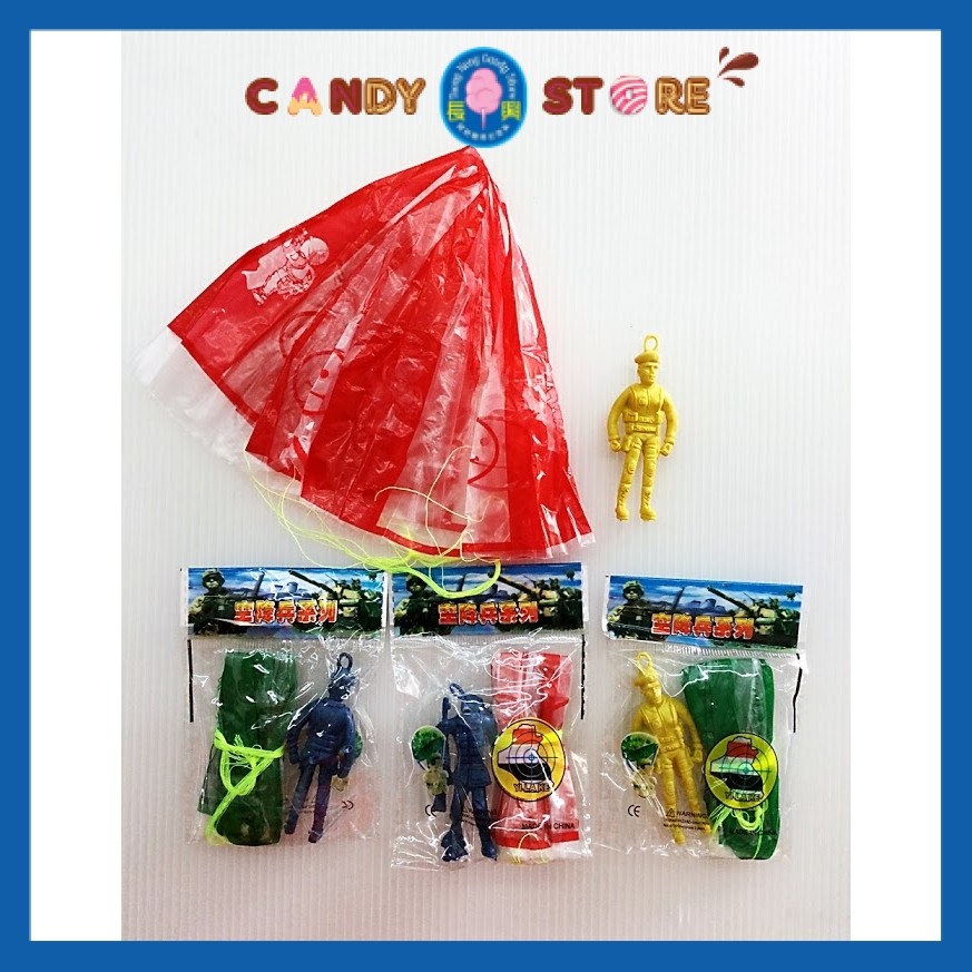 (4 pack) Parachute/Mainan Payung Terjun 降落伞 | Shopee Malaysia