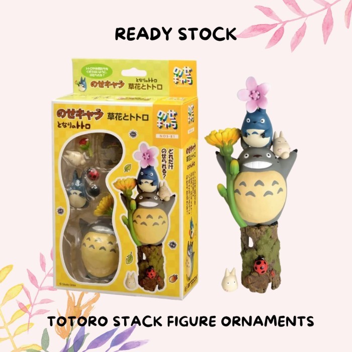 Original Totoro Ornament Studio Ghibli Japan Stack Figure Display ...