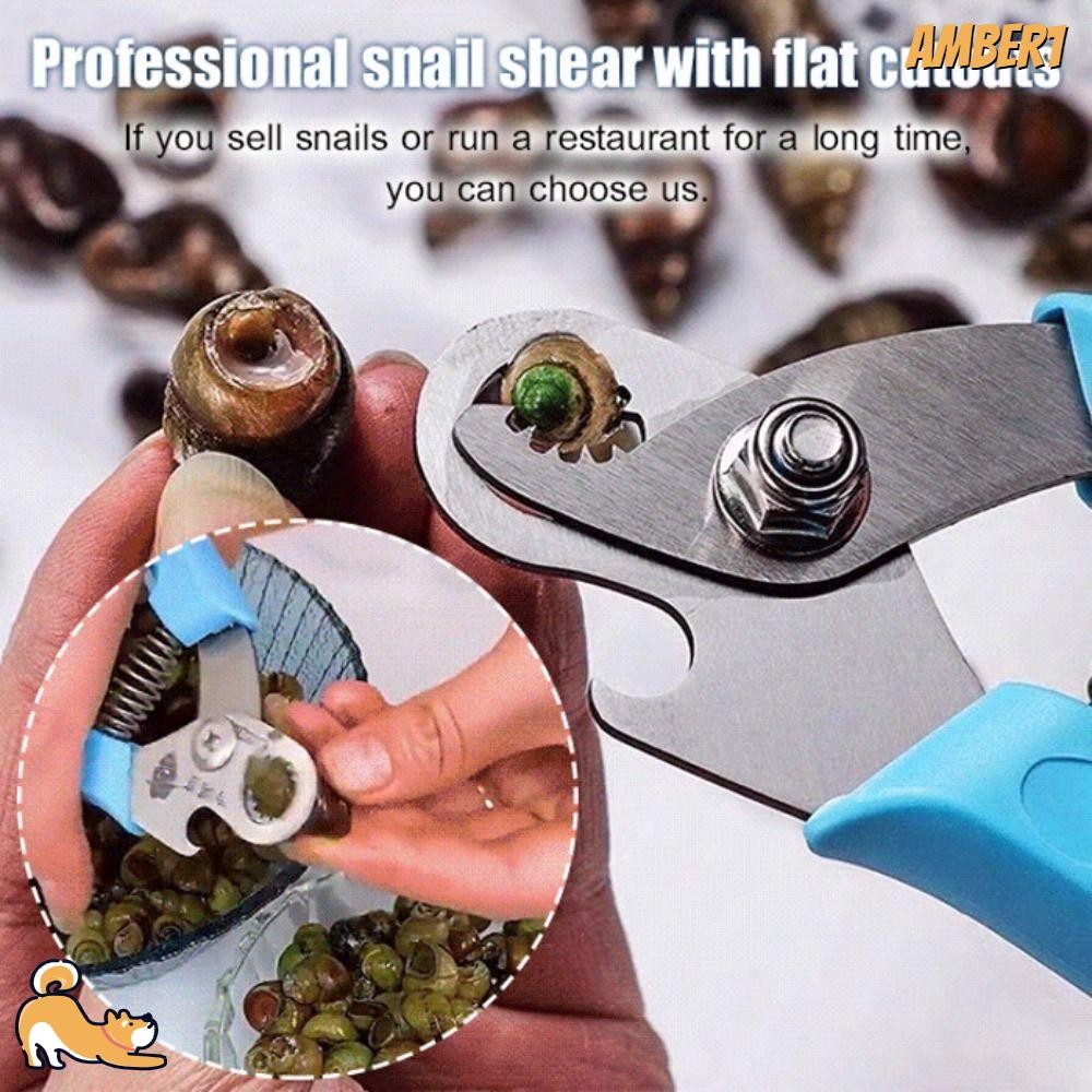 AMBER1 Field Snail Scissors, Hand Tool 2/2.5/3MM Snail Tail Cutting ...