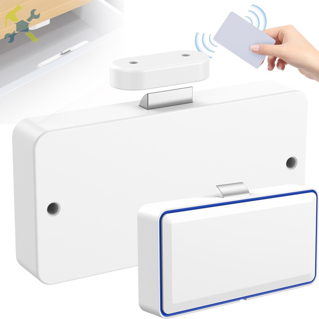 Hidden Cabinet Lock Smart Electronic Drawer Lock No Drill Invisible ...