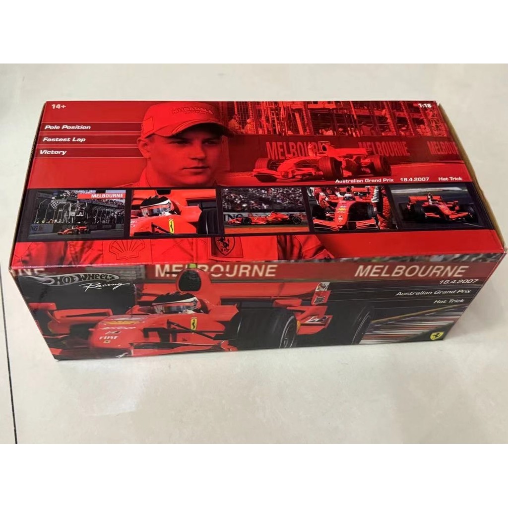 1: 18 Scale Ferrari f2007 Kimi Raikkonen Raikkonen 2007 Australia ...