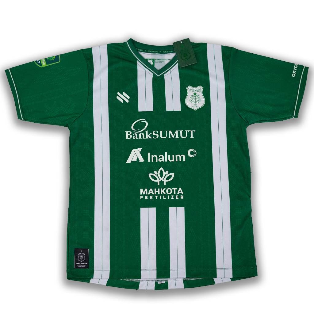 Player Issue Football Jersey PSMS Medan Original Home 2024 - PSMS Medan ...