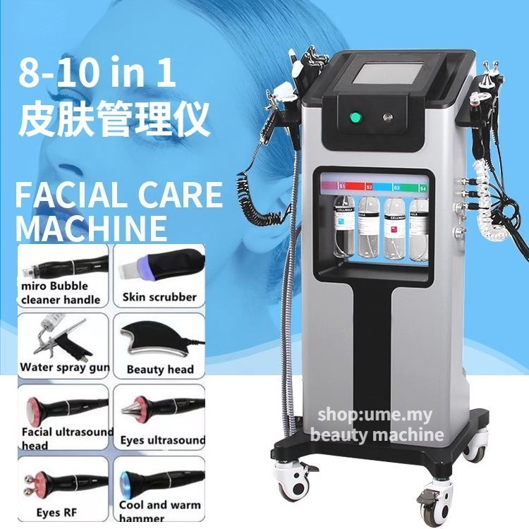 facial beauty machine Multifunctional Facial Cleaning Hydra Water ...