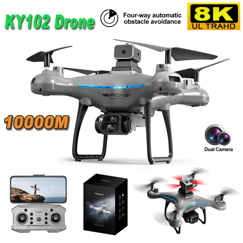 New KY102 Drone 8K Professional HD Dual Camera Aerial Photography ...