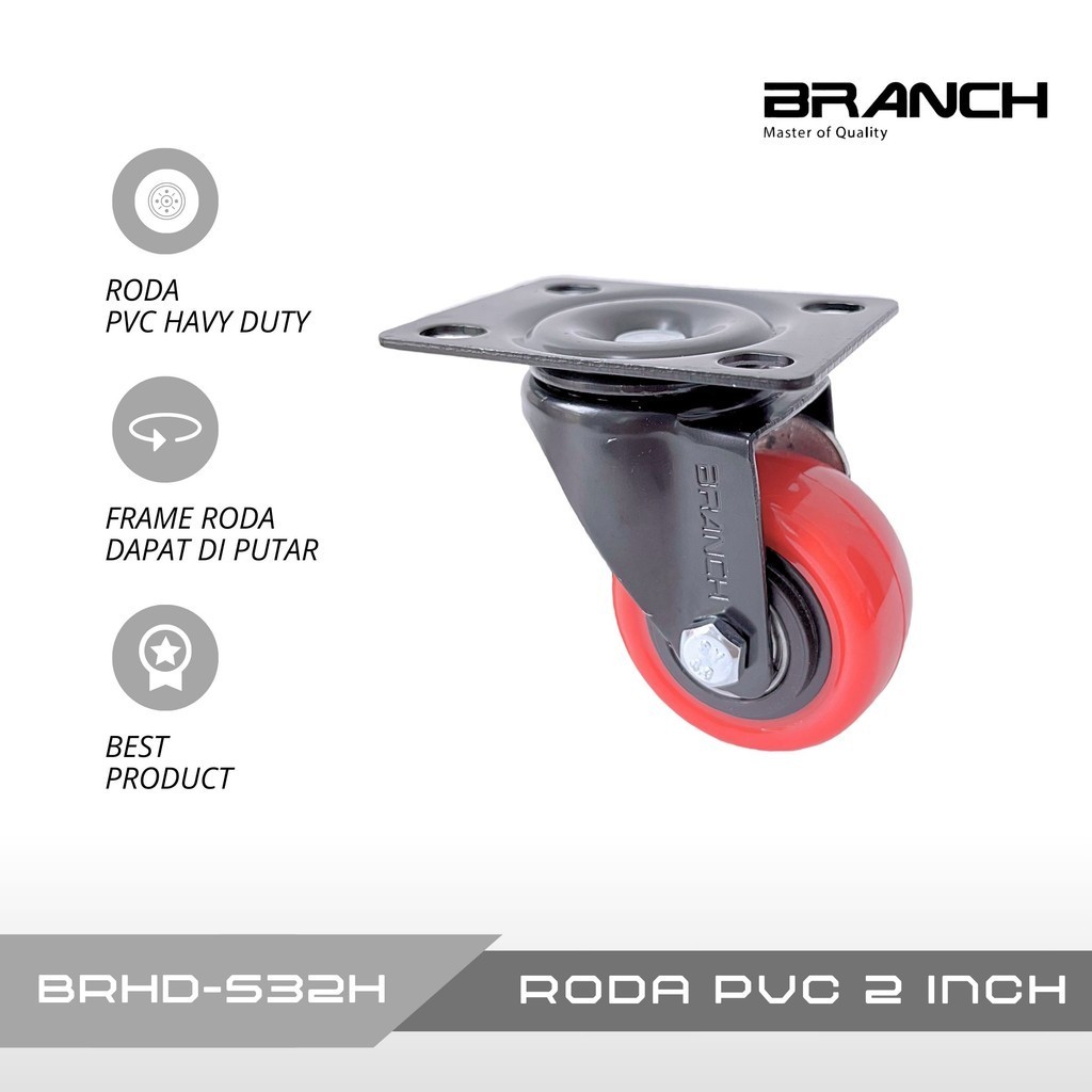 Tbl Heavy Duty 2 Inch Pvc Nylon Wheels LIVE / 2 Inch Branch Trolley ...