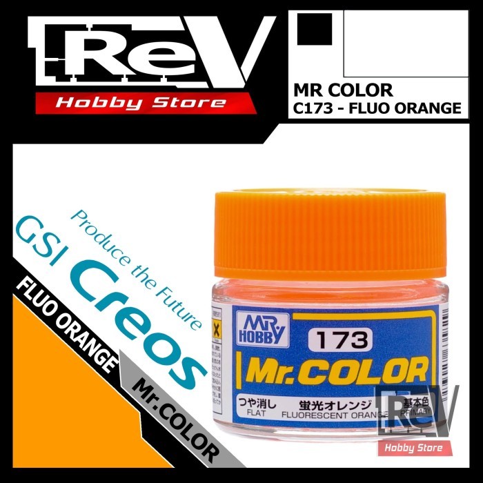 MR COLOR ORANGE FLUORESCENT C173 GUNDAM CAT MODEL KIT MG HG PG | Shopee ...