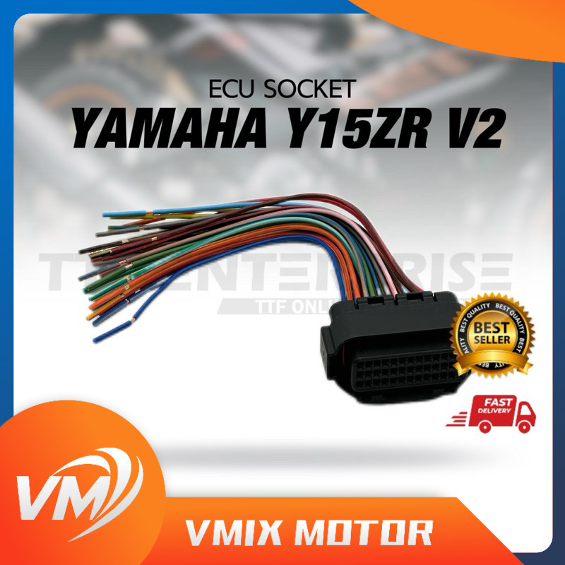 YAMAHA Y15ZR-V2 ECU SOCKET SOKET ECU RUMAH KEPALA WIRING WIRE Y15 ZR Y 15 ZR V 2 YSUKU | Shopee ...