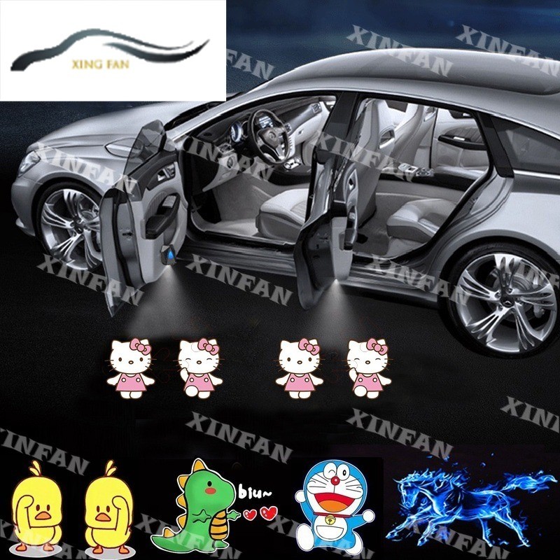 XF Automotive dynamic welcome light, ambient light, dual head ...