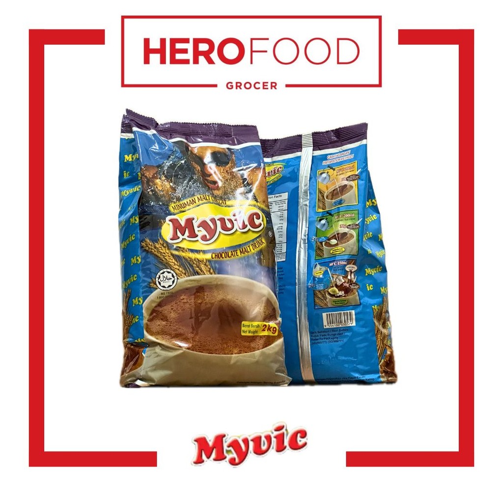 Myvic Chocolate Malt Drink (Myvic Coklat) 2kg | Shopee Malaysia