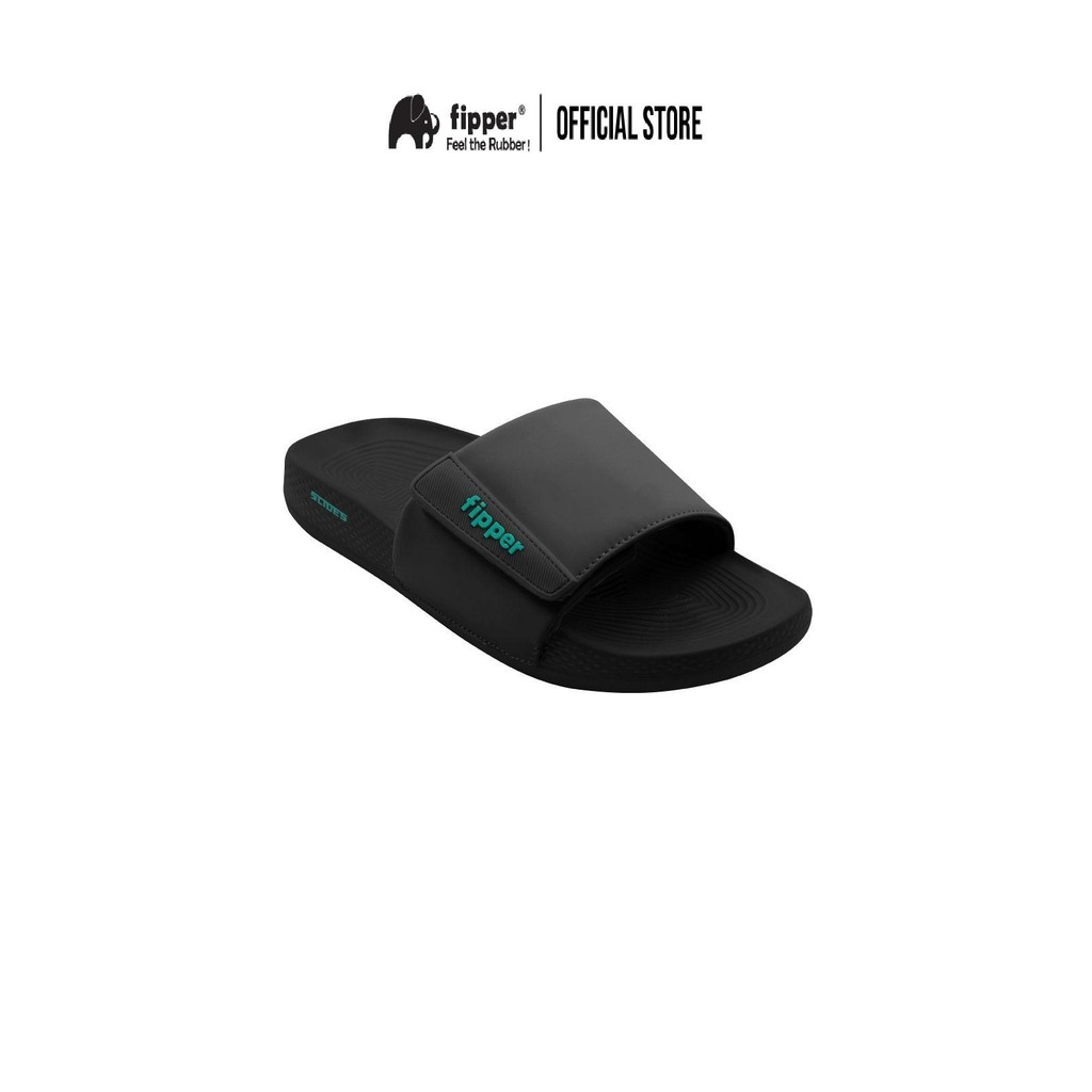 Fipper Slides Sandal Uniseks Black / Green (Mint) - Fipper Slides ...