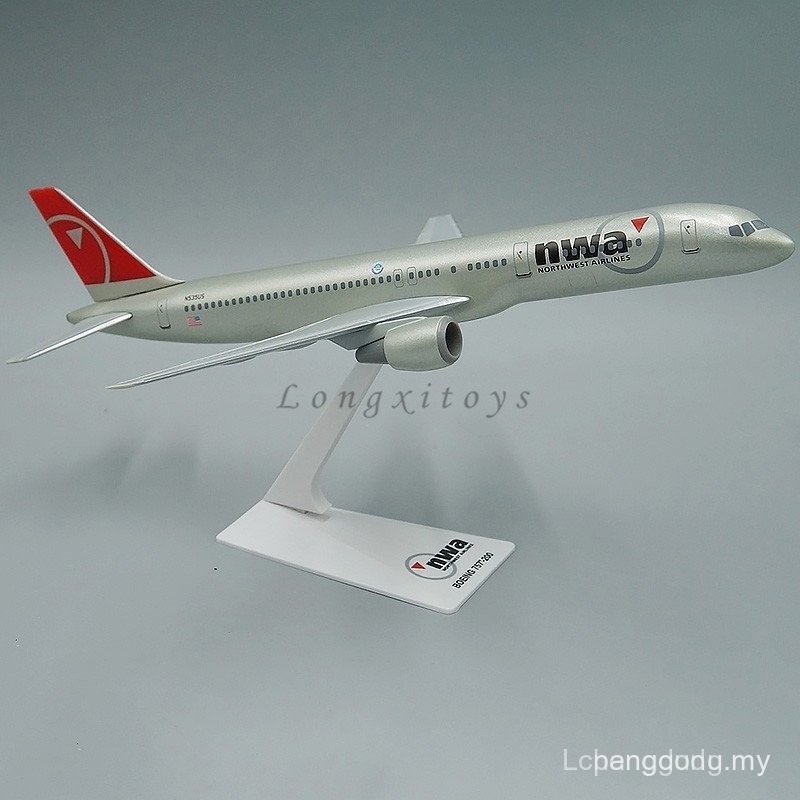 1:200 Aircraft Model Toy Northwest Airlines NWA Boeing 757-200 For ...