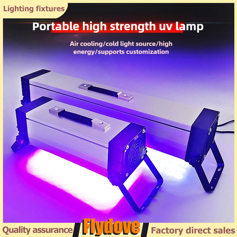 365nm/395nm/405nm Portable UV Curing Light High Power LED Light ...