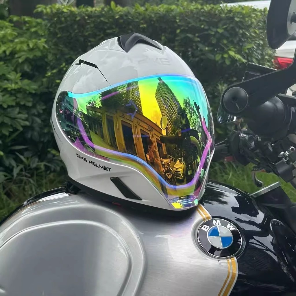 DOT Certified Full Face Motorcycle Helmet with Extra Large Visor ...